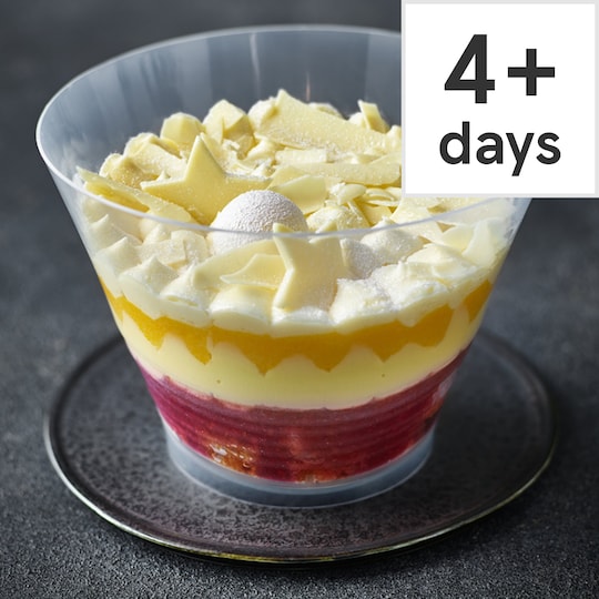 Tesco Finest Raspberry & Peach Bellini Trifle Serves 8 - Tesco Groceries