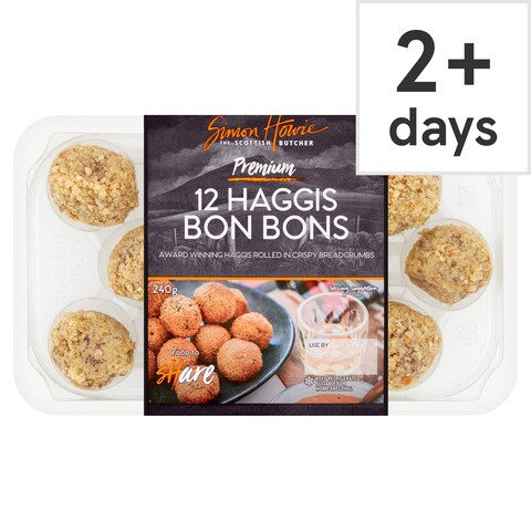 Simon Howie Premium 12 Haggis Bon Bons 240G - Tesco Groceries