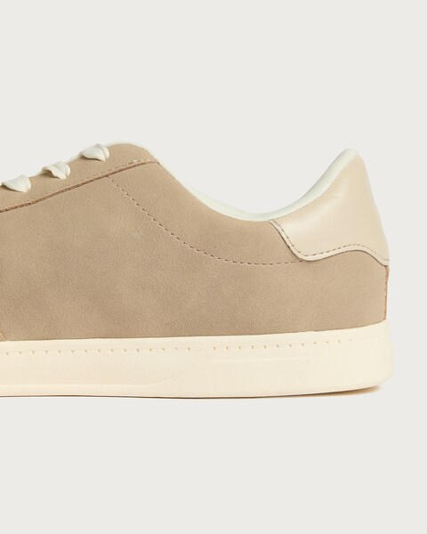 F&F Lace-Up Trainers in Neutral - Tesco Groceries