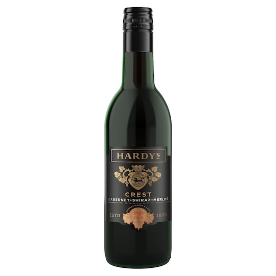 Hardys Crest Cabernet Shiraz Merlot 187Ml - Tesco Groceries