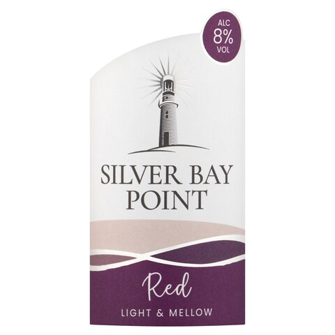 Silver Bay Point Red 75Cl - Tesco Groceries