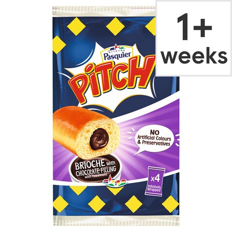 Brioche Pasquier Pitch Chocolate 4 Pack - Tesco Groceries