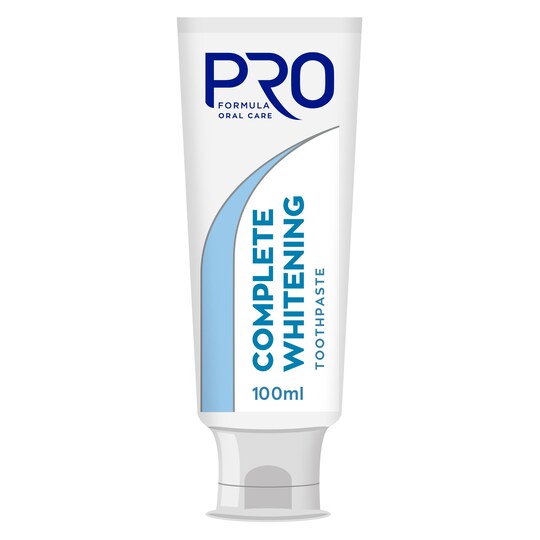 Pro-Formula Whitening Toothpaste 100Ml - Tesco Groceries