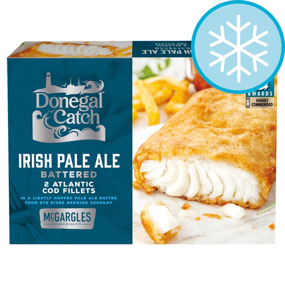 Donegal Catch Beer Battered Cod 250G - Tesco Groceries