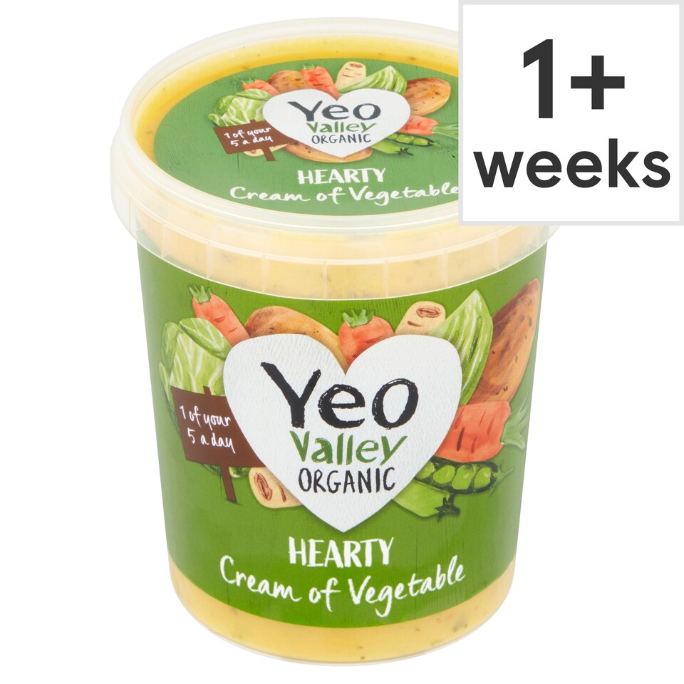 Yeo Valley Organic Cream Of Vegetable Soup 400G - Tesco Groceries