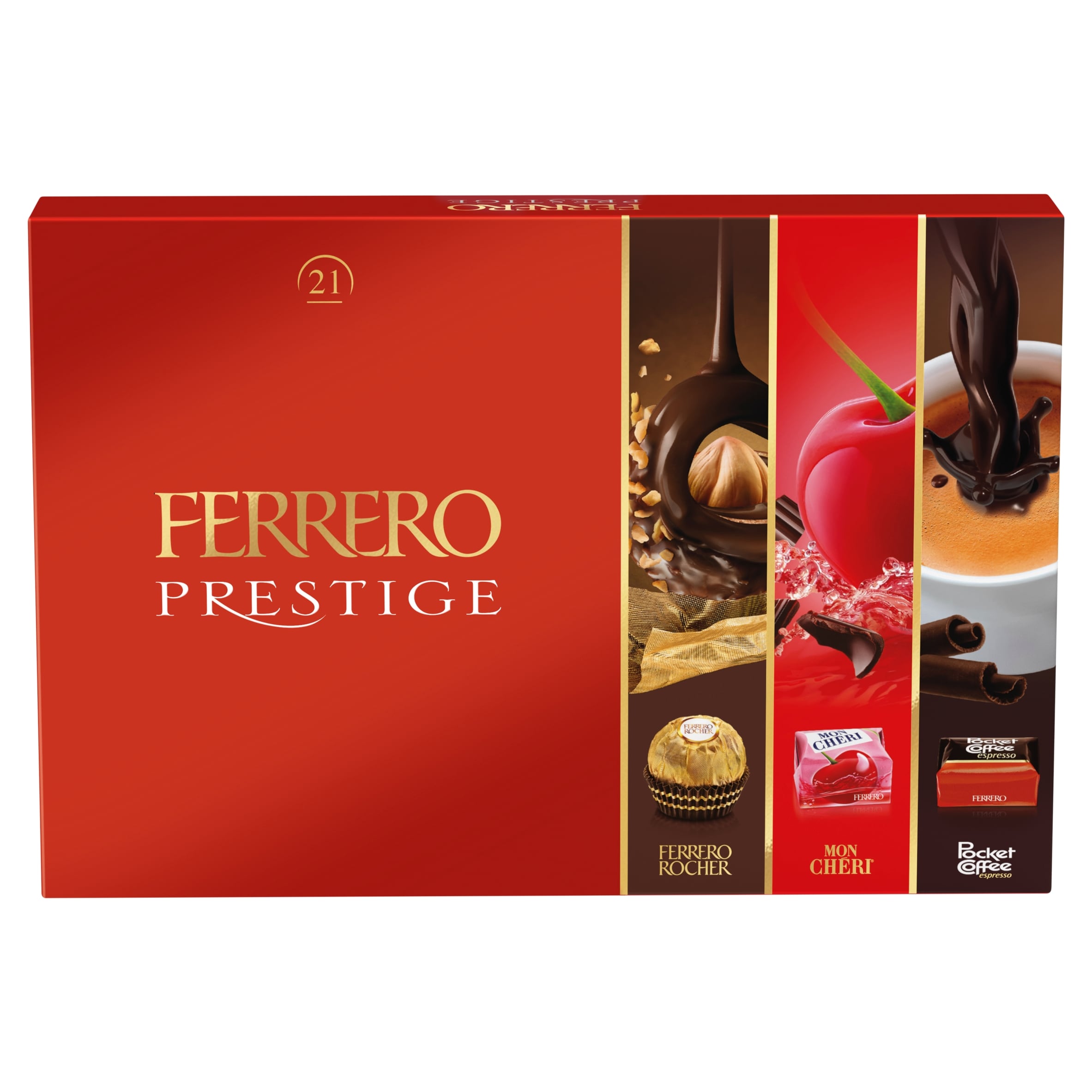 Ferrero Prestige Ferrero Rocher, Mon Chéri, Pocket Coffee Selection 246 ...