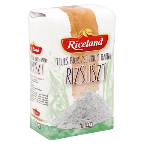 Riceland Whole Grain Fine Brown Rice Flour 1 kg - Tesco Groceries