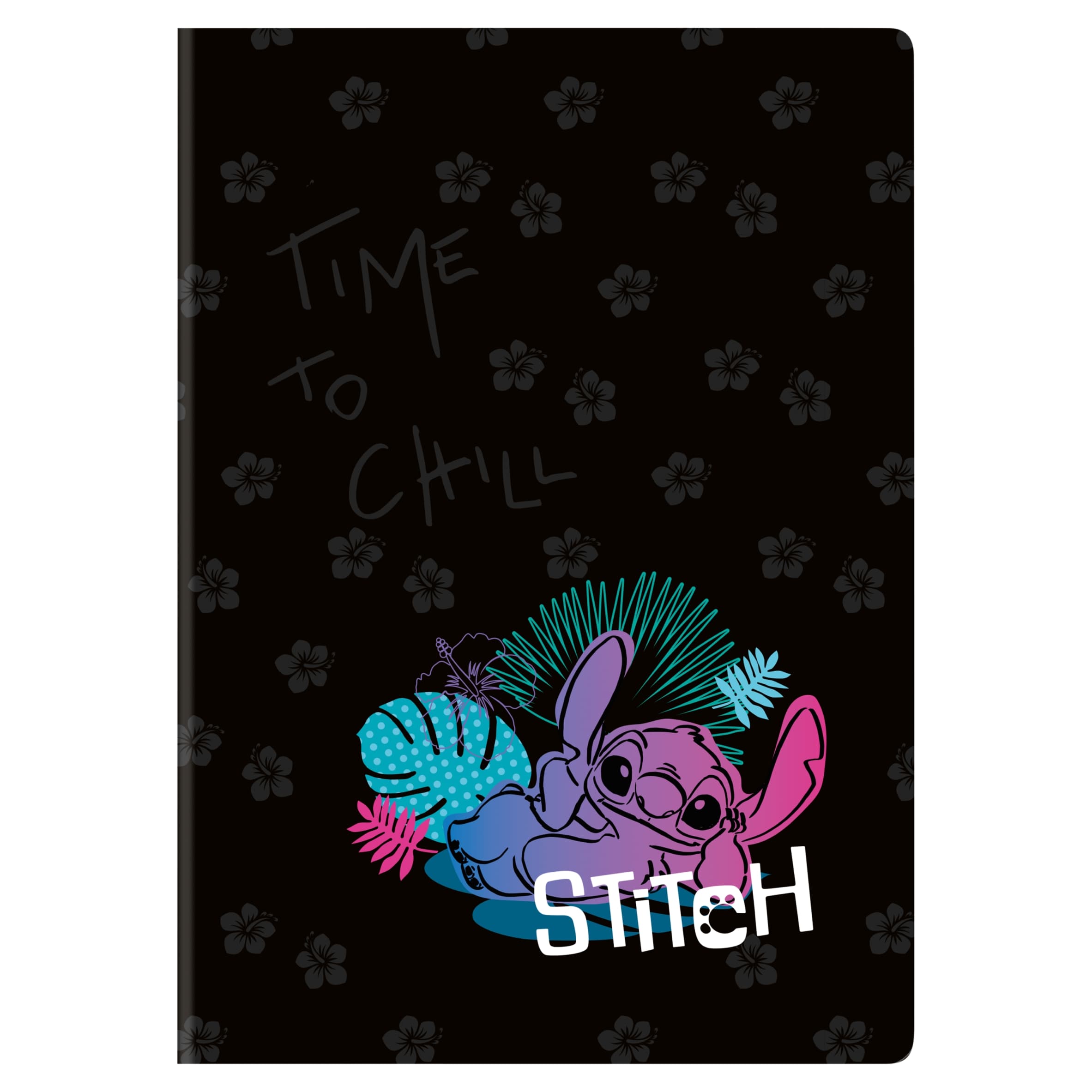 Disney Stitch Black zošit linajkový A4 - Tesco Groceries
