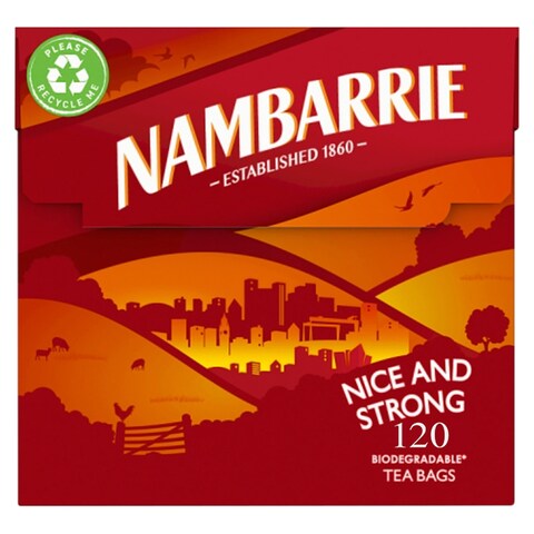 Nambarrie 120s Tea Bags 348g - Tesco Groceries