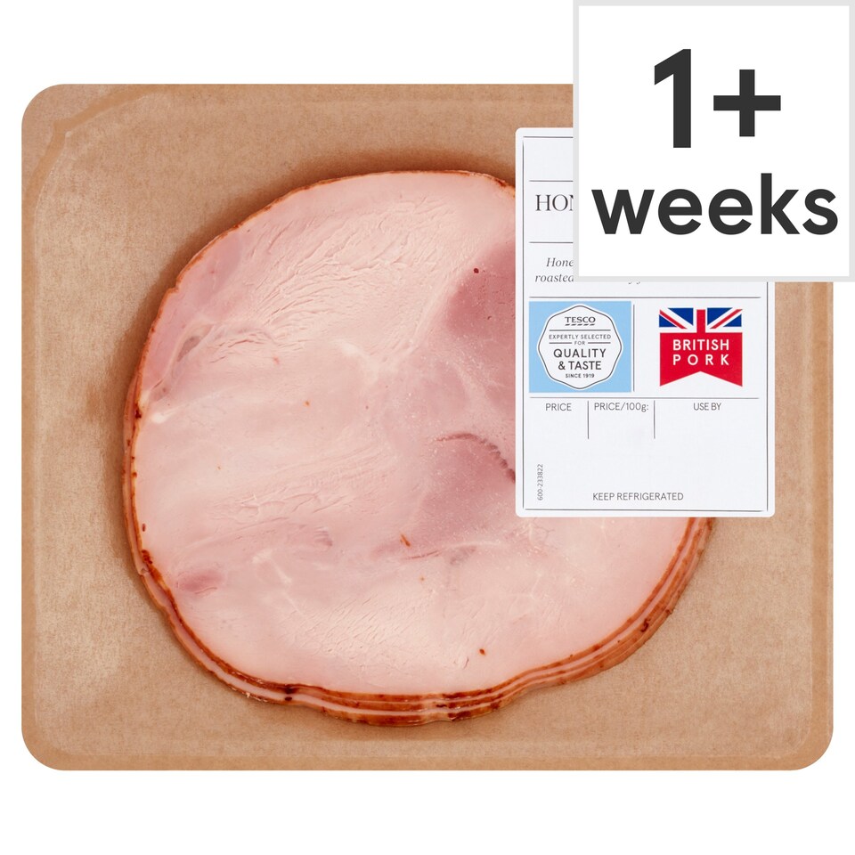 Tesco Deli Honey Roast Ham 120G - Tesco Groceries