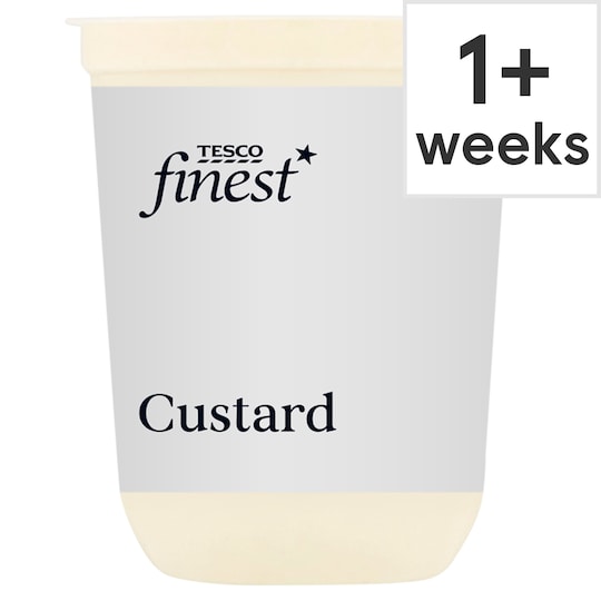 Tesco Finest Custard 500G - Tesco Groceries