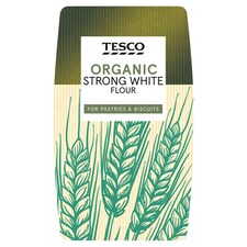 Tesco Organic Strong White Flour 1Kg - Tesco Groceries
