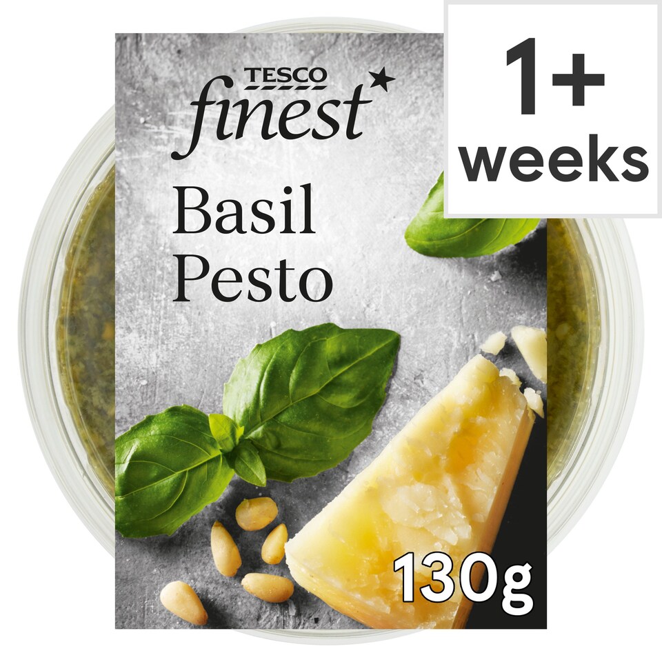 Tesco Finest Basil Pesto 130G - Tesco Groceries