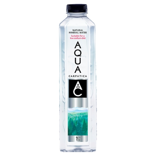 Aqua Carpatica Mineral Water 1L - Tesco Groceries