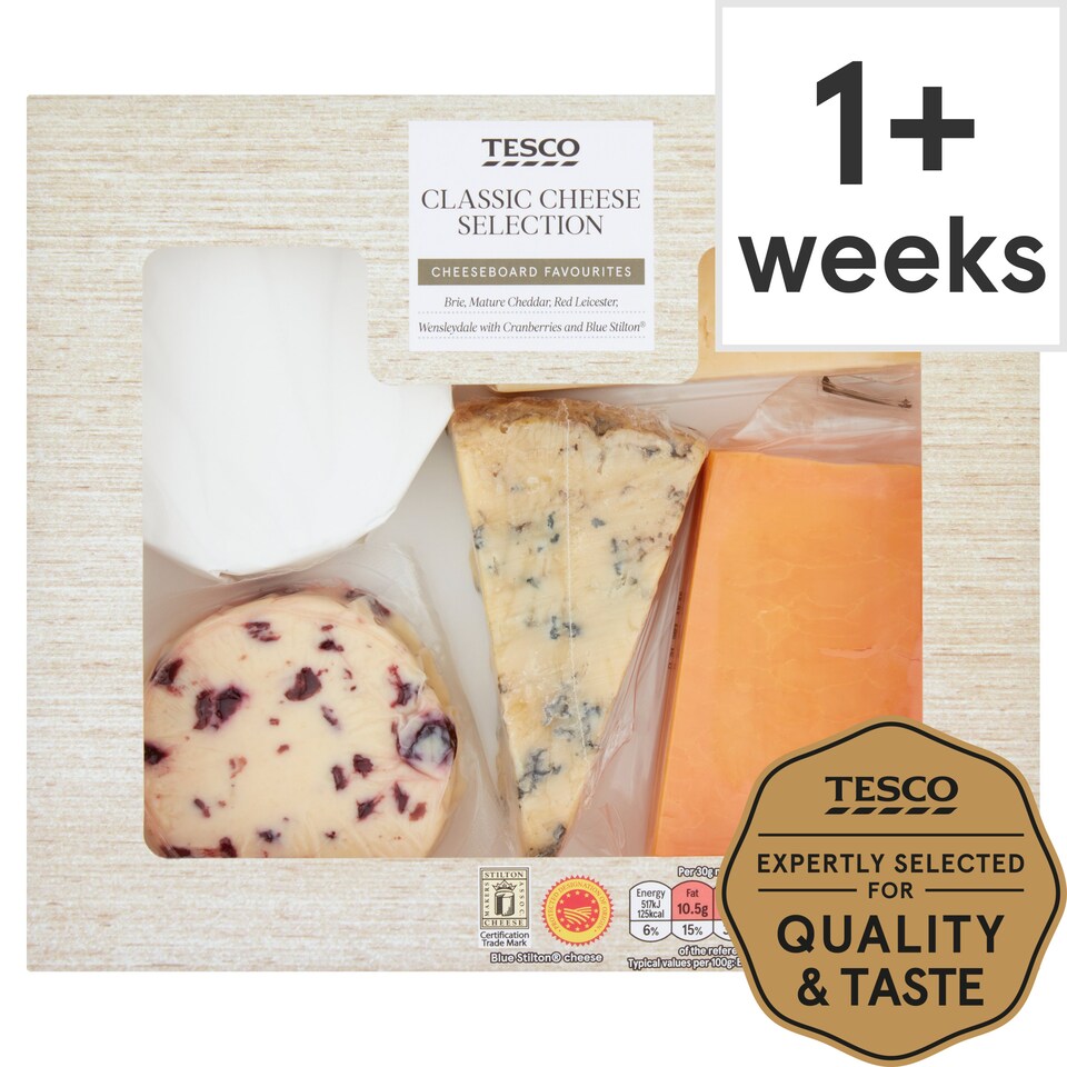 Tesco Classic Cheese Selection 450G - Tesco Groceries