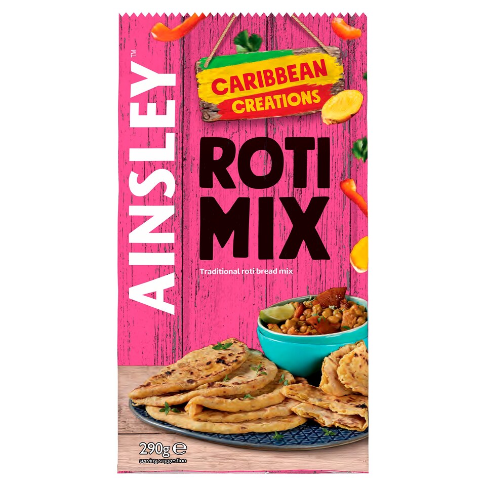 Ainsley Harriot Roti Mix 290G - Tesco Groceries