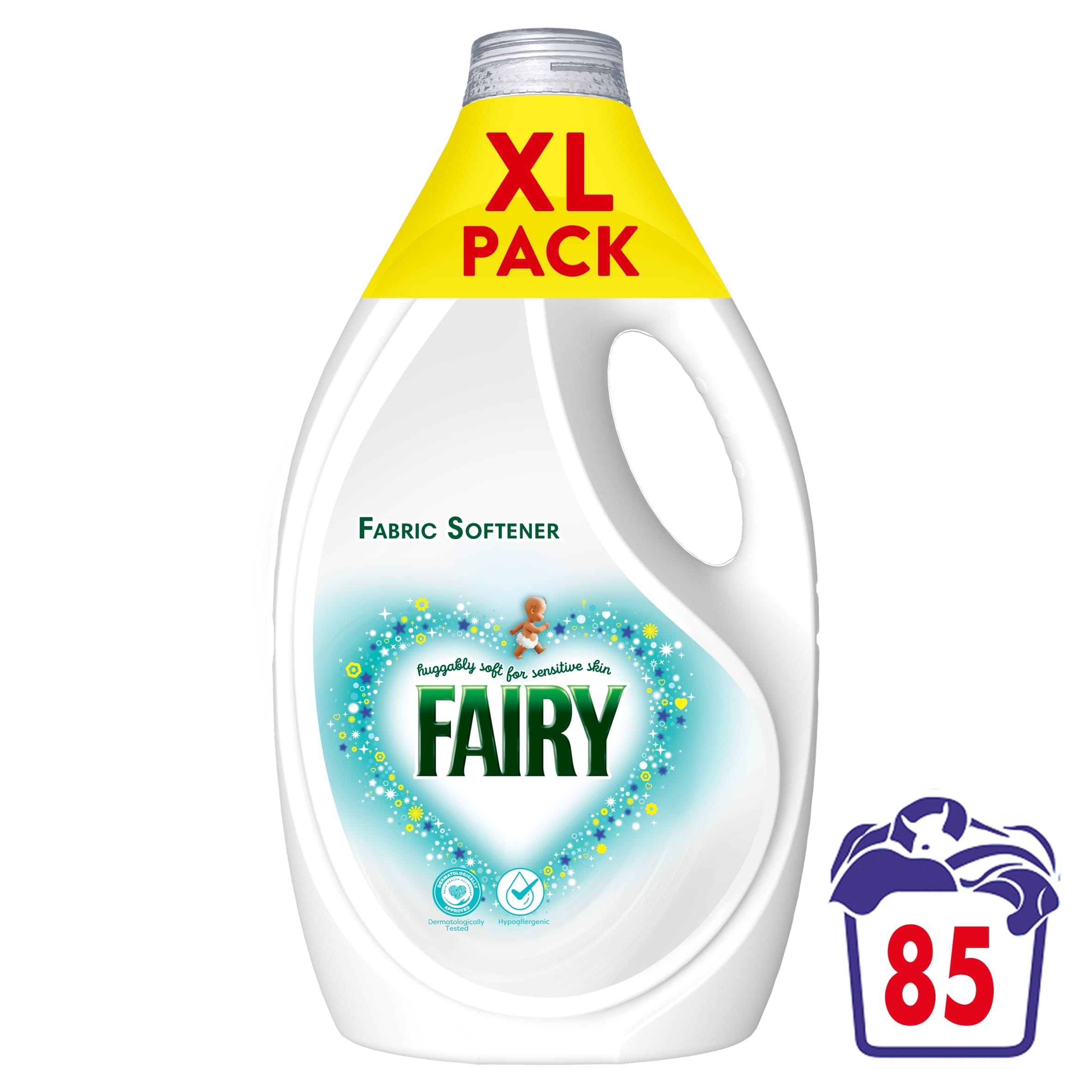 Fairy Fabric Softener XL Pack 85 washes 2.635l - Tesco Groceries