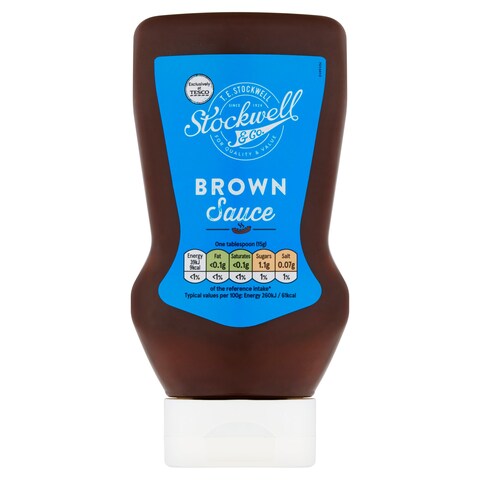 Stockwell & Co Brown Sauce 425 g - Tesco Groceries