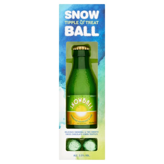 Snowball 113Ml & 2 Truffles Gift Set - Tesco Groceries