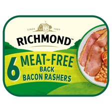 Richmond Meat-Free Back Bacon Rashers 120g - Tesco Groceries