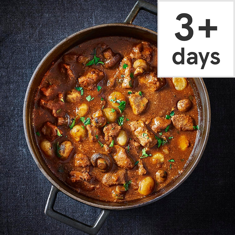 Tesco Finest Beef Bourguignon 1.2kg (Serves 4) - Tesco Groceries