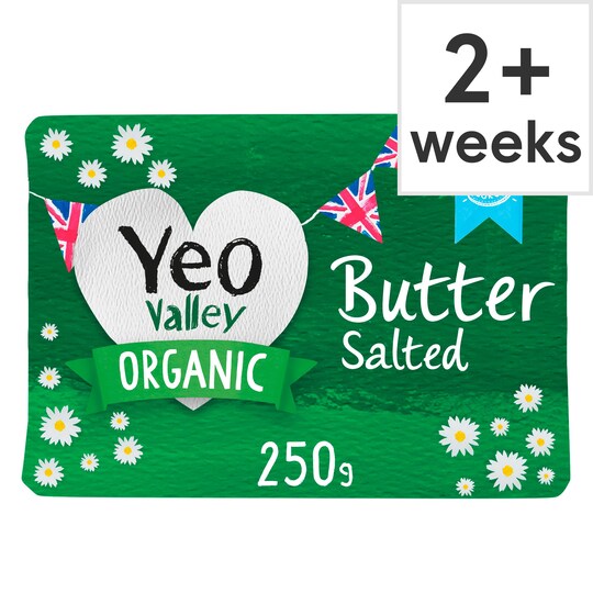 Yeo Valley Organic Block Butter 250G - Tesco Groceries