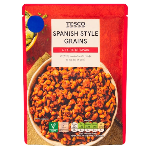 Tesco Spanish Style Grains 250g - Tesco Groceries