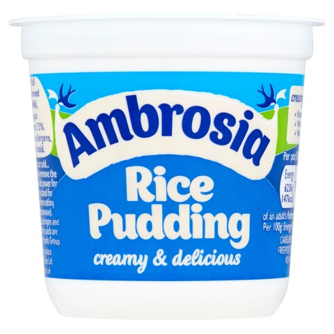 Ambrosia Rice Pudding 150G - Tesco Groceries