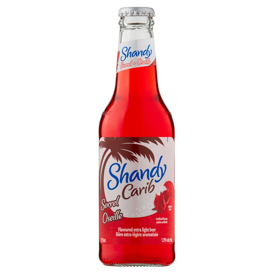 Shandy Carib Sorrel 275Ml - Tesco Groceries