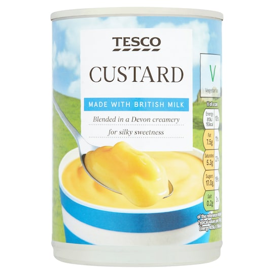 Tesco Ready To Serve Custard 400G - Tesco Groceries