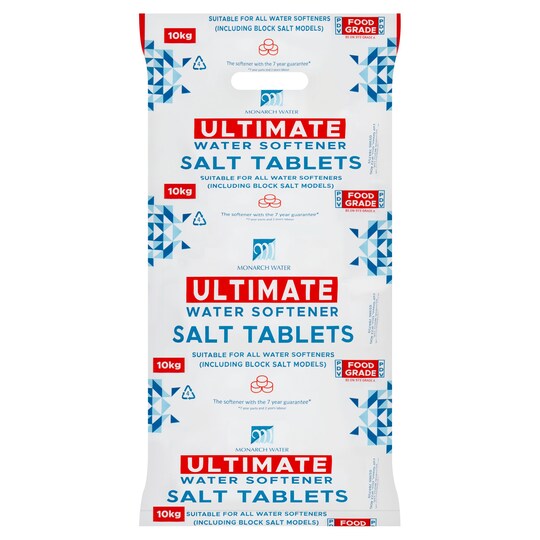 Monarch Water Ultimate Water Salt Tablets 10Kg - Tesco Groceries