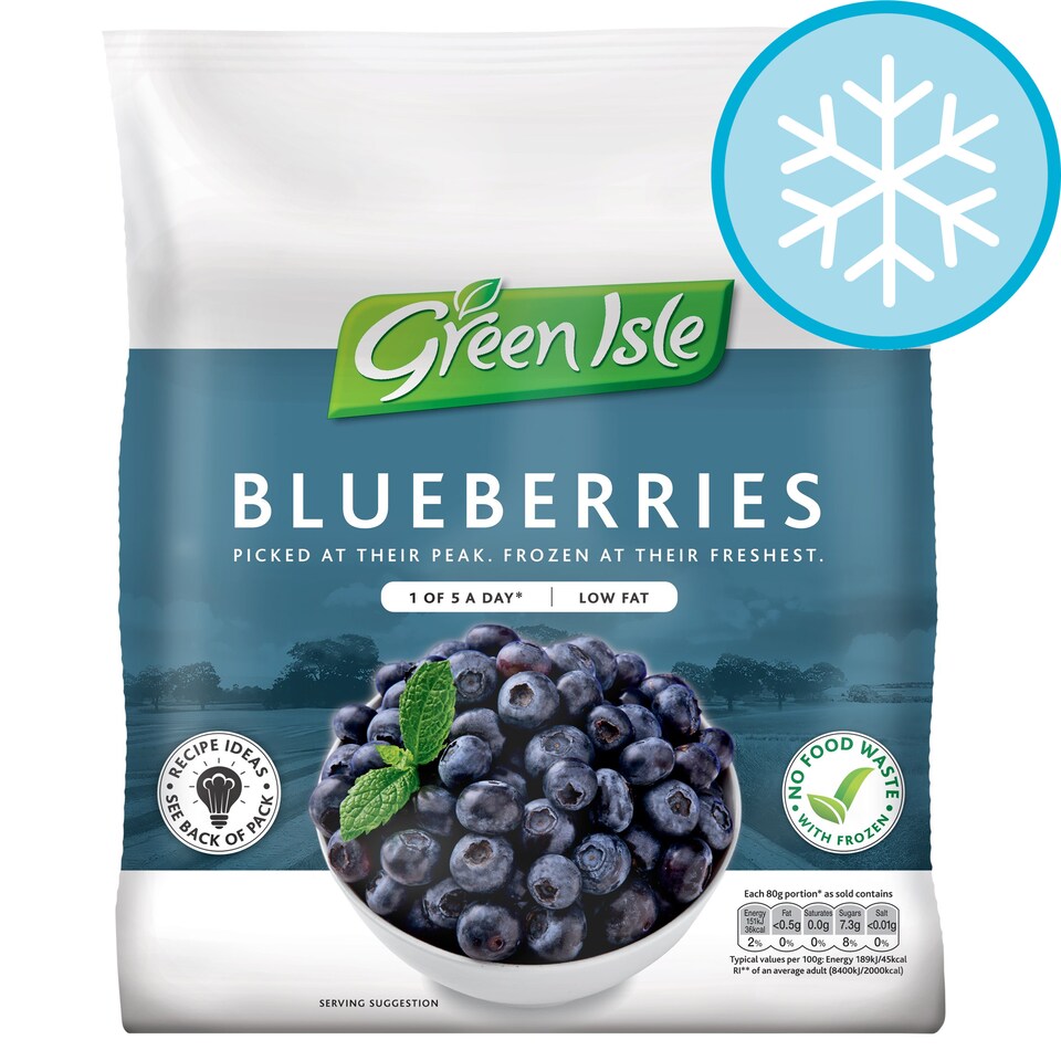 Green Isle Blueberries 300G - Tesco Groceries