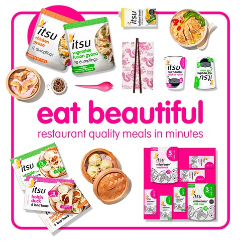 Itsu Hoisin Duck 4 Bao Buns 180G - Tesco Groceries