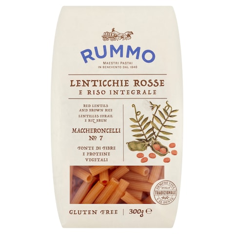 Rummo Maccheroncelli gluténmentes száraztészta vörös lencséb&l és ...