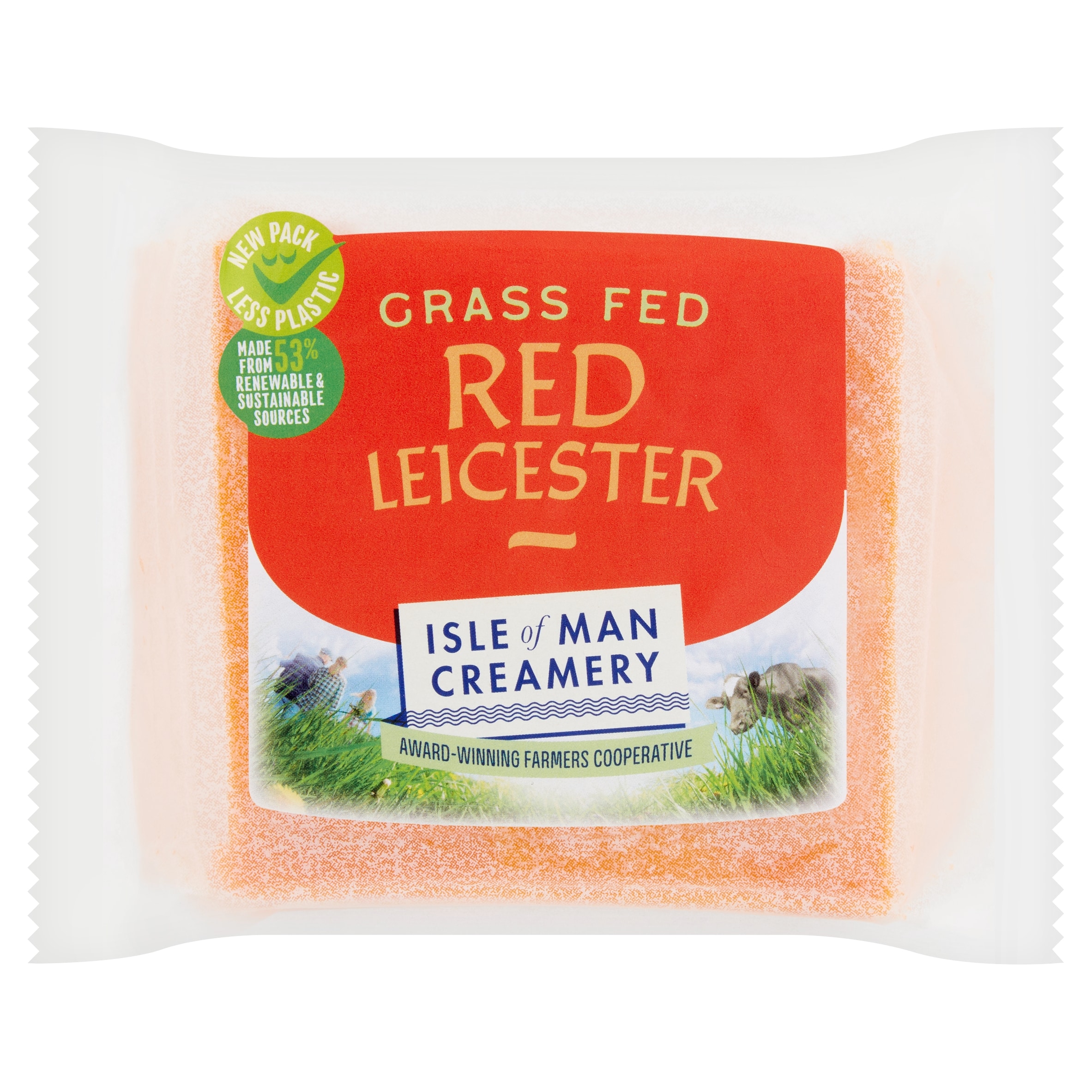 Isle of Man Creameries Red Leicester 200g - Tesco Groceries