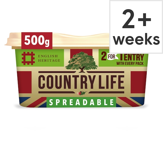 Country Life Original Spreadable 500G - Tesco Groceries