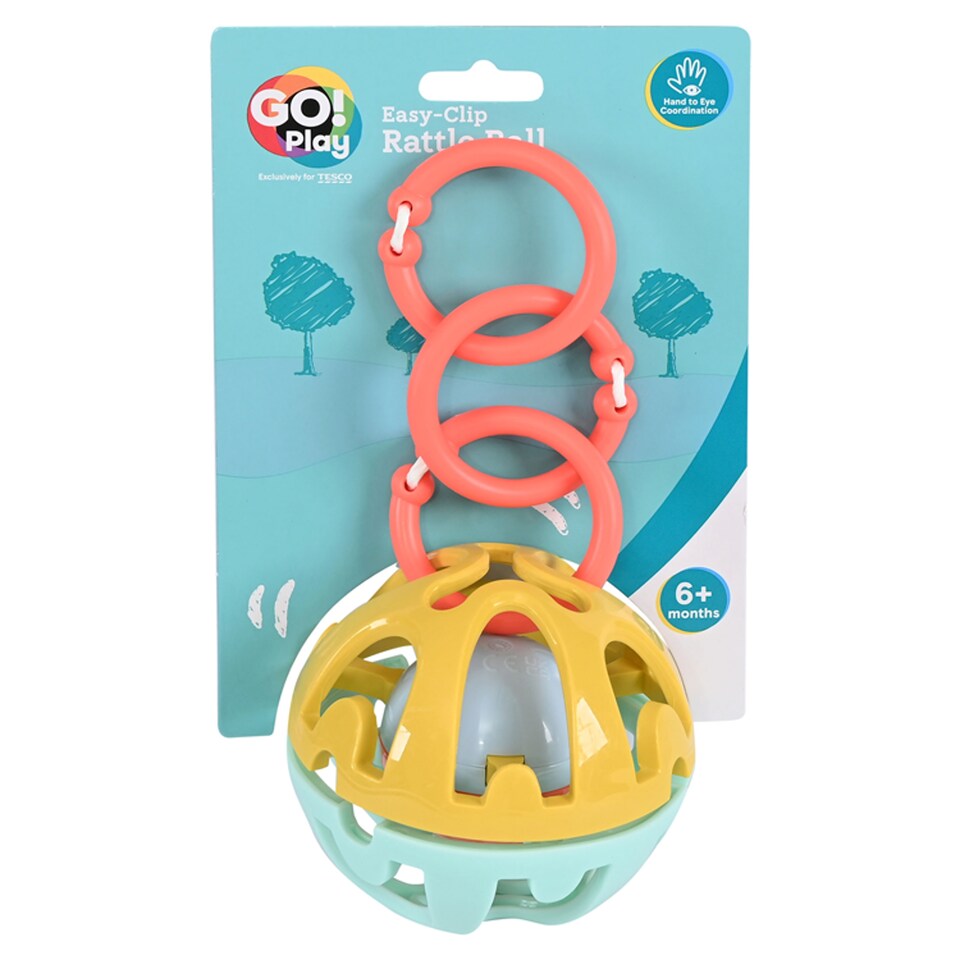 Go Play Rattle Ball - Tesco Groceries