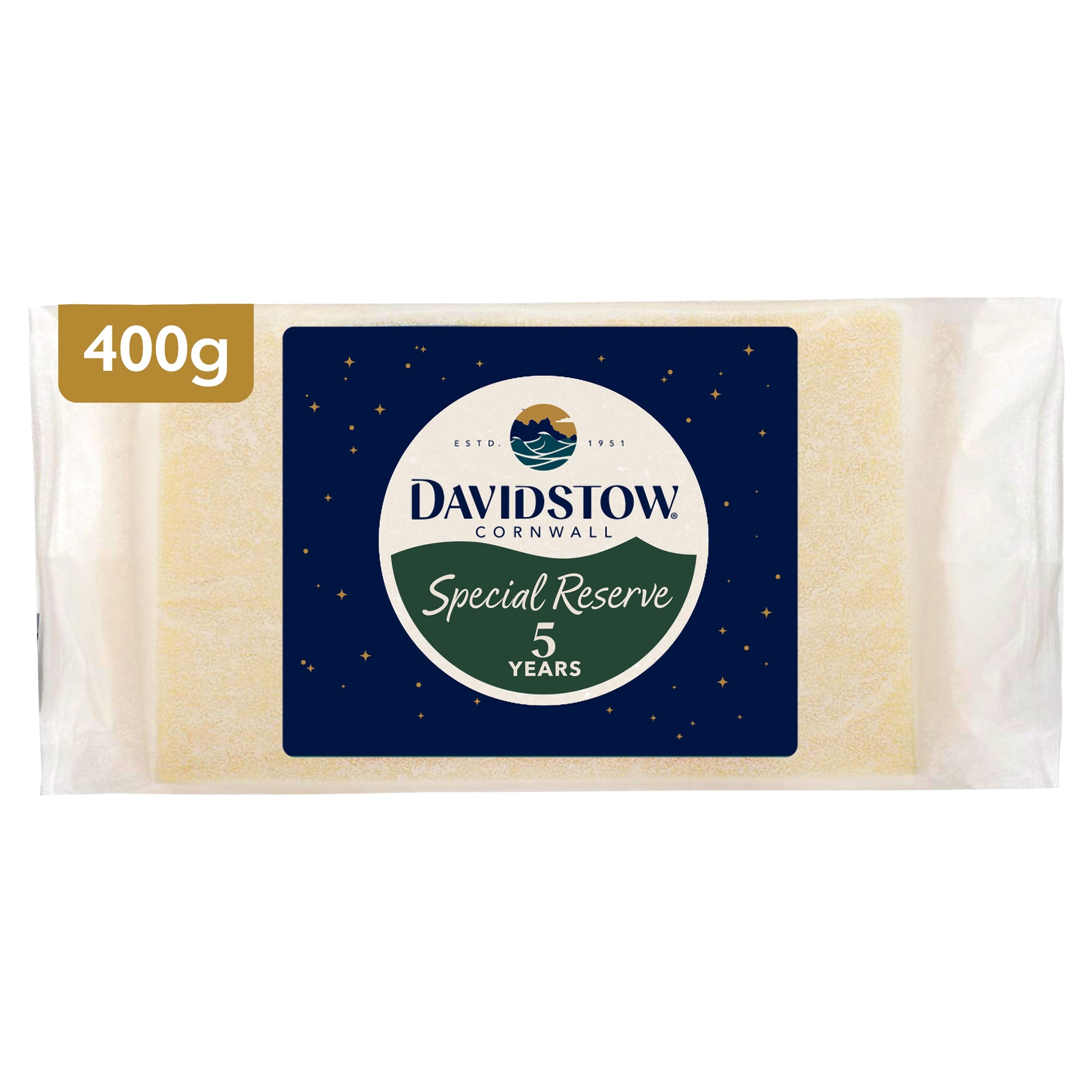 Davidstow 5 year Reserve Cheddar 400g - Tesco Groceries