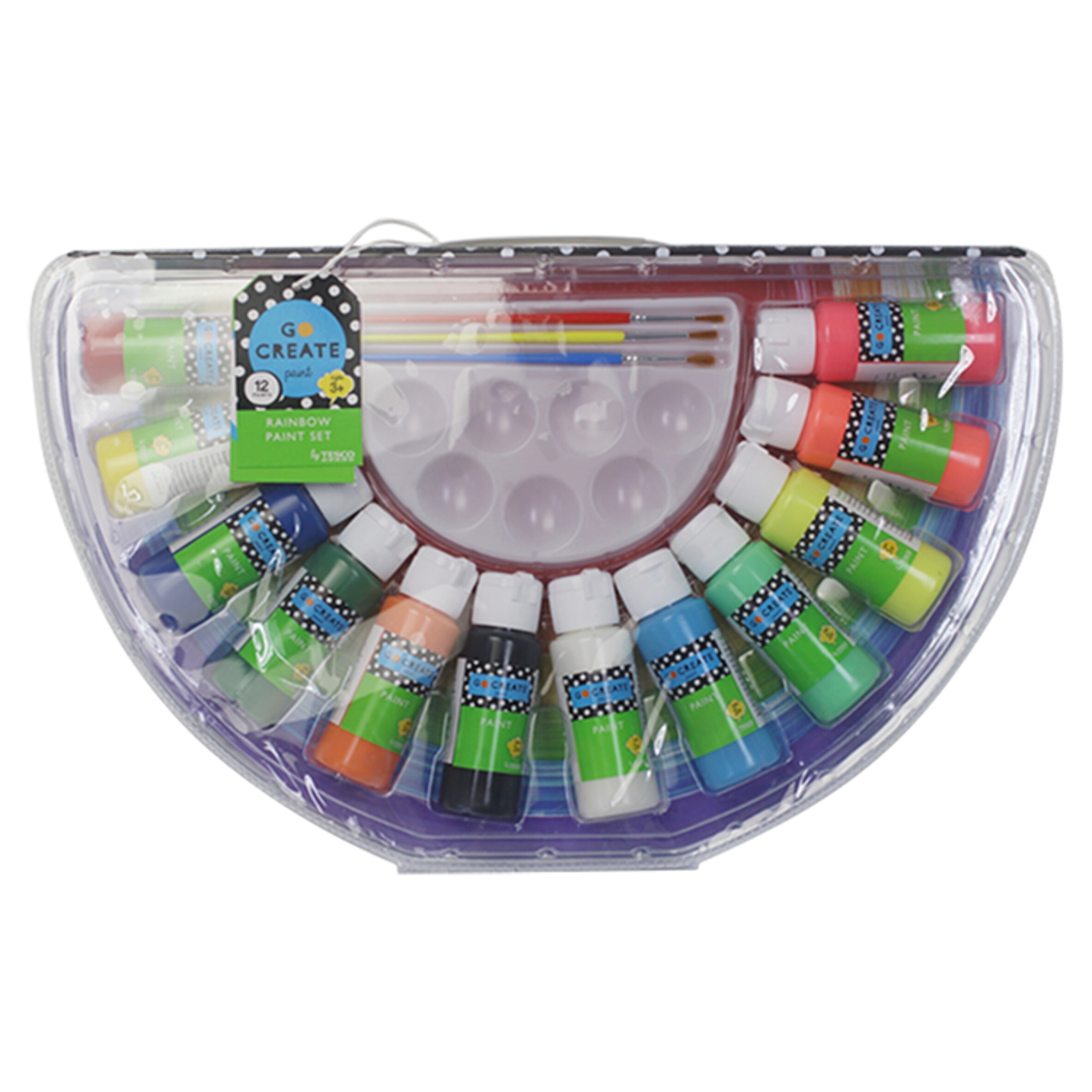 Go Create Rainbow Paint Set - Tesco Groceries
