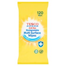 Antibacterial Wipes - Tesco Groceries