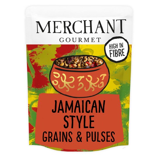 Merchant Gourmet Jamaican Grains & Pulses 250G - Tesco Groceries