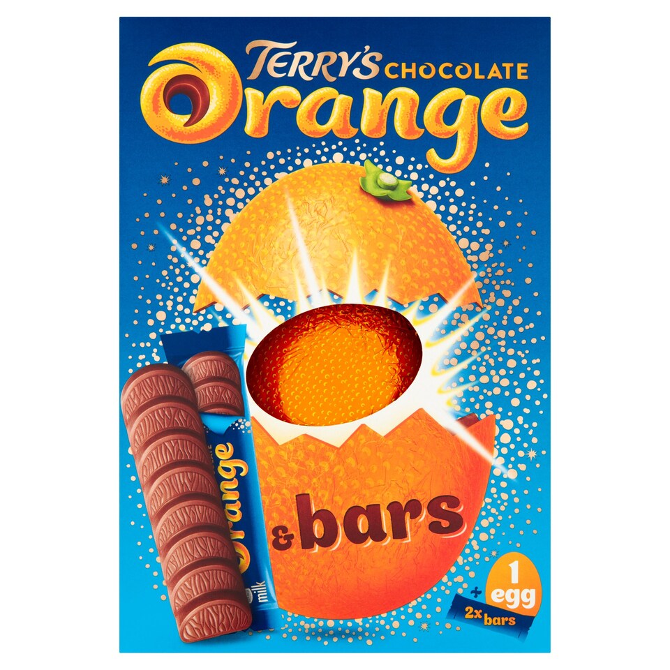 Terrys Chocolate Orange Egg With Bars 250G - Tesco Groceries