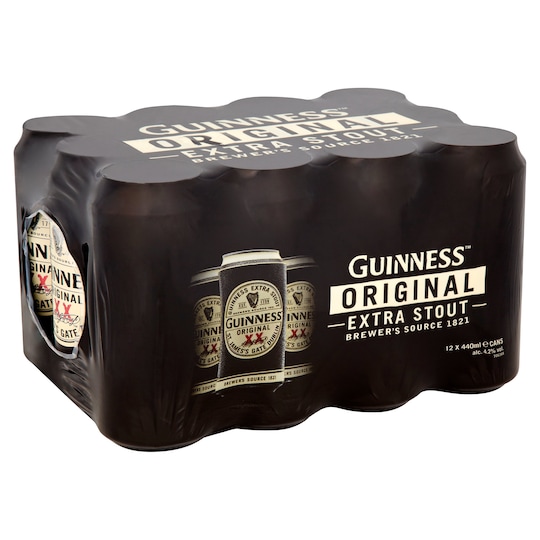 Guinness Original 12X440ml - Tesco Groceries