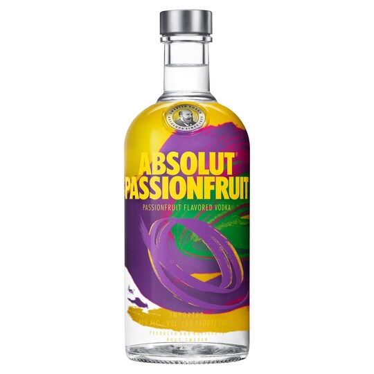 Absolut Passion Fruit Vodka 70Cl - Tesco Groceries