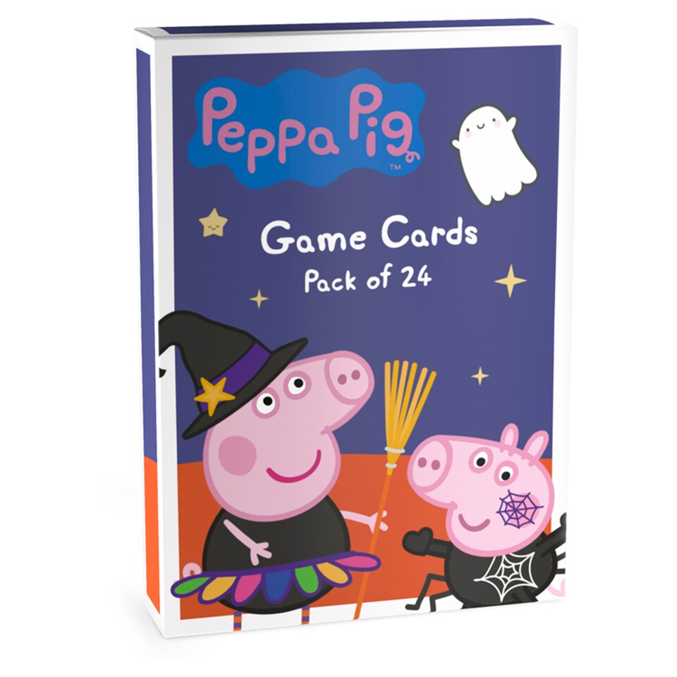 Tesco Peppa Pig Game Cards 24 Pack - Tesco Groceries