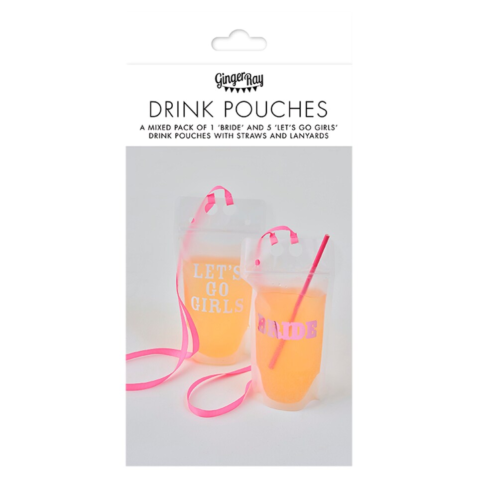 Ginger Ray Bride Last Rodeo Drink Pouches - Tesco Groceries