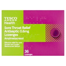 Medicated Throat Lozenges - Tesco Groceries