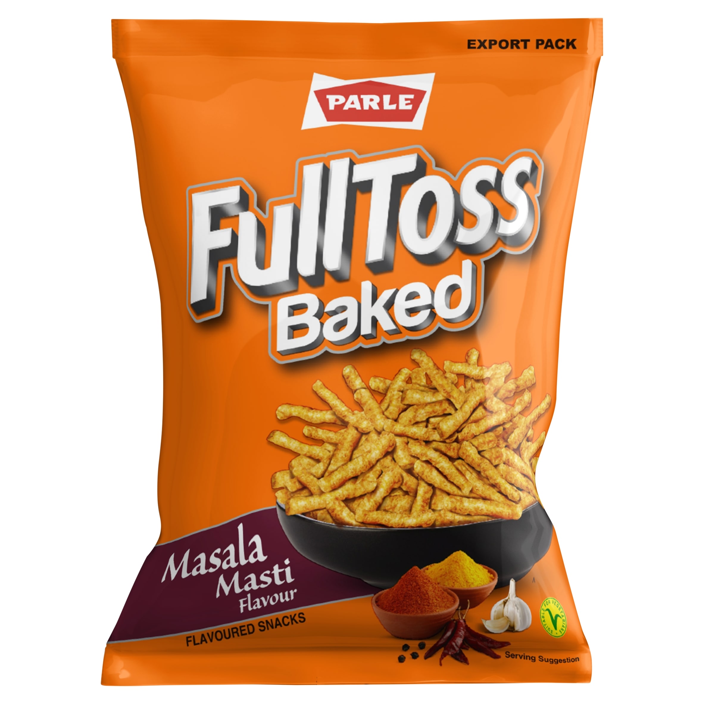 Parle Full Toss Baked Masala Masti Flavour Snacks 52g - Tesco Groceries
