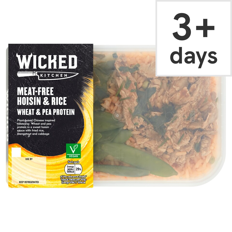 Wicked Kitchen Meat Free Hoisin & Rice 380g - Tesco Groceries