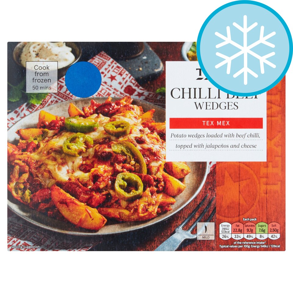 Tesco Chilli Beef Wedges 400g - Tesco Groceries